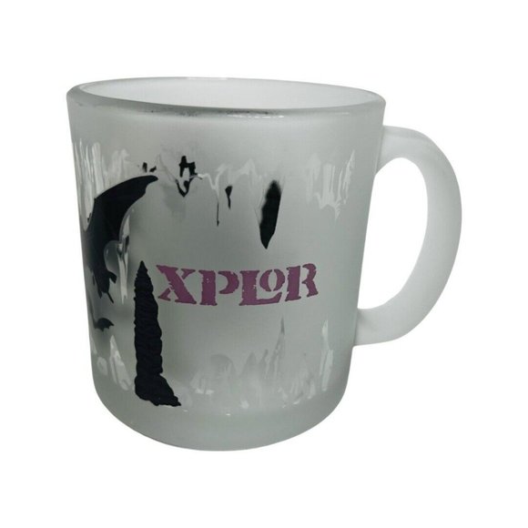 Libbey | Holiday | Vintage Xlor Halloween Frosted Clear Glass Coffee ...